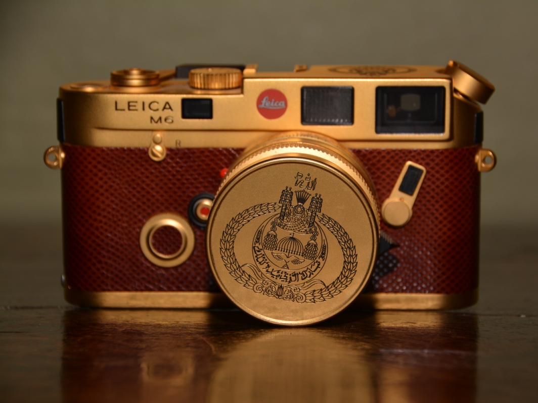 Golden Leica Camera - The Green Howards Museum
